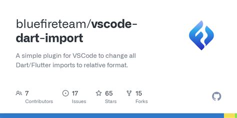 Github Bluefireteam Vscode Dart Import A Simple Plugin For Vscode To
