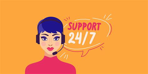 마이크가 달린 헤드폰을 착용한 소녀 고객 서비스 운영자 온라인 도움말 개념에 대한 스톡 벡터 아트 및 기타 이미지 개념 검색 단일 이미지 Istock