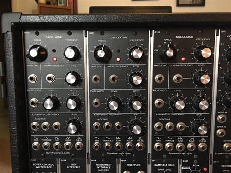 MATRIXSYNTH SYNTHESIZERS COM PORTABLE MODULAR ANALOG SYNTH W XTRA MODULES