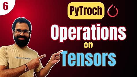 E6 Operations On Tensors In Pytorch Youtube