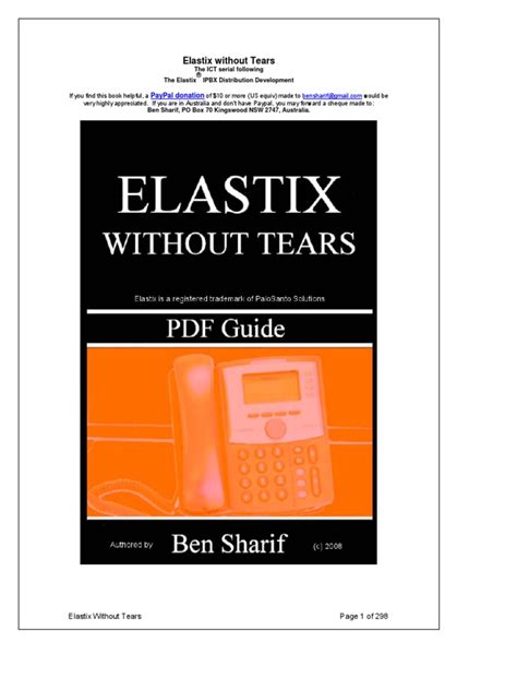 master elastix pdf computer networking telephony