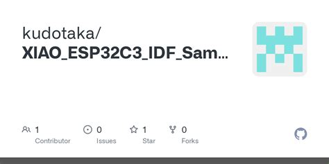 GitHub Kudotaka XIAO ESP C IDF Sample