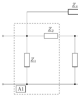 Circuitikz How To Extend Rectangle Box To One Side While It Fits To Several Nodes TeX
