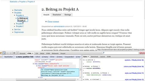 Drupal 7 Und Der Kampf Mit Menu Trail Und Breadcrumb Webtotum