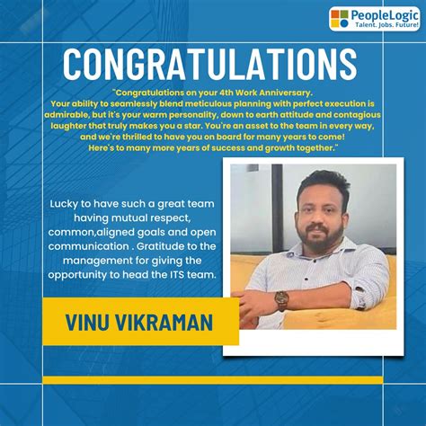 Vinu Vikraman On Linkedin Thank You