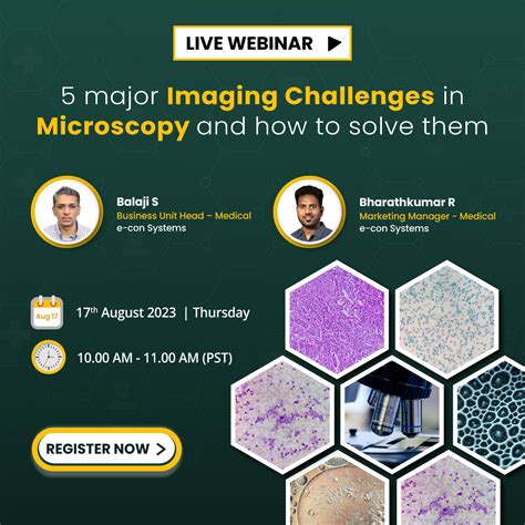 Upcoming Webinar Explores How To Solve Imaging Challenges In Microscopy