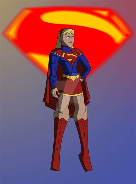 Cams Dcau Supergirl By Thescarletmercenary On Deviantart