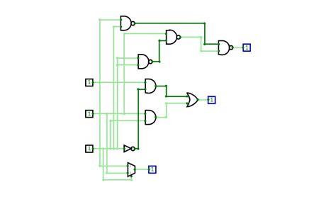 Circuitverse 2x1 Multiplexer