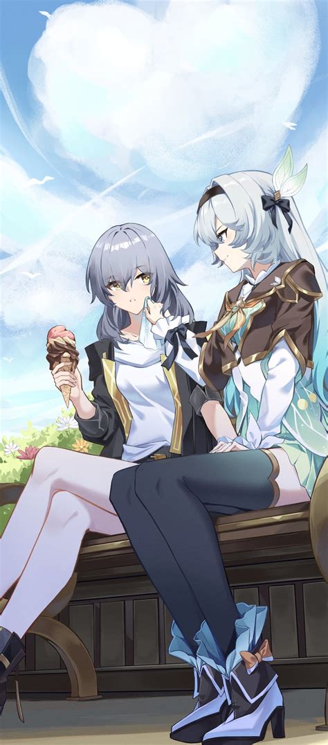 Trailblazer Stelle And Firefly Honkai And 1 More Drawn By Czk