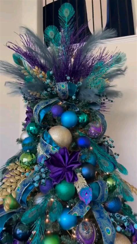 Peacock Christmas Tree Artofit