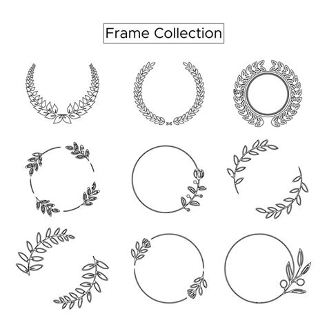 Premium Vector Free Vector Frame Shapes Set