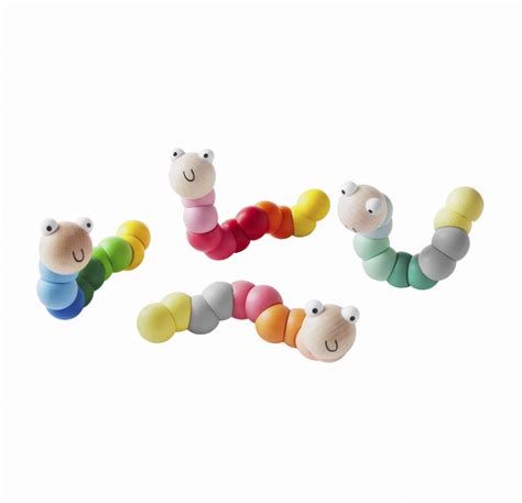 Wiggle Worm Toy 4 Colors Magpies Paducah