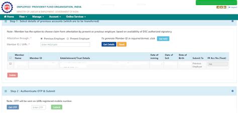 How To Merge Two UANs Of Different EPF Accounts