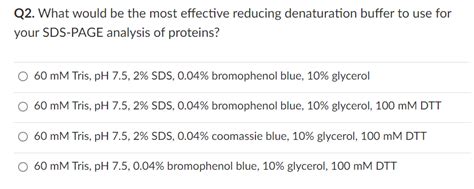 Solved Q1 You Have Over Expressed Your Fusion Protein In