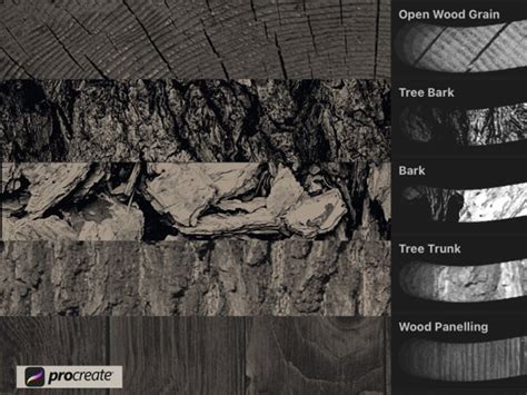 Procreate Tree Bark Brushes Attractively Weblogs Picture Galleries
