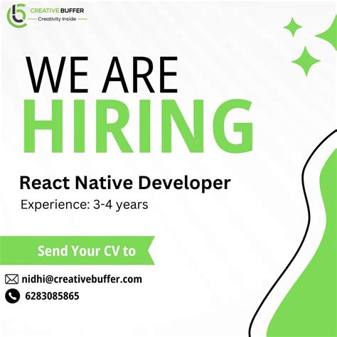 Nidhi Singh On Linkedin Hiringnow Hiringalert Reactnative Itjobs
