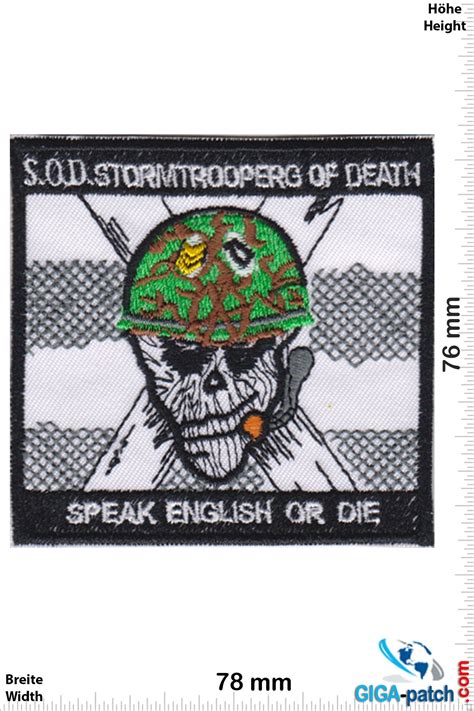 Stormtroopers Of Death Logo S O D Stormtroopers Of Death Radio