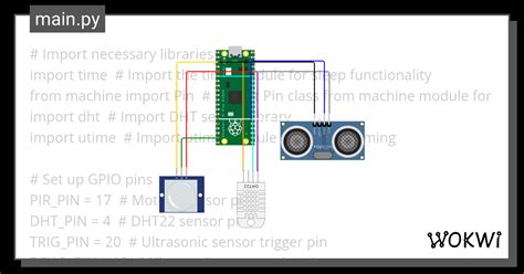 Motion Fire And Distance Detector Wokwi Esp32 Stm32 Arduino Simulator