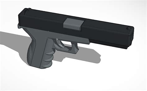 3d Design Glock 17 Tinkercad