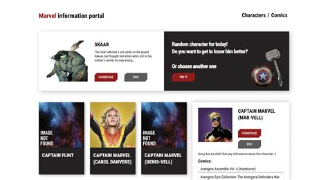 GitHub Dmitrycrockodile Marvel App Marvel Website Which Is Creating With Marvel API And React