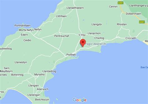 Abererch Gwynedd Wales Uk Area Map And More
