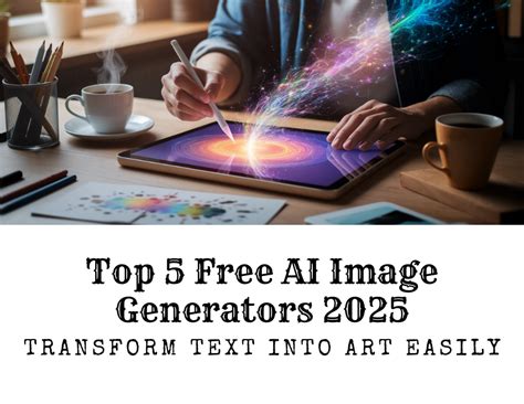 Top 5 Free AI Image Generators 2025 Transform Text into Art