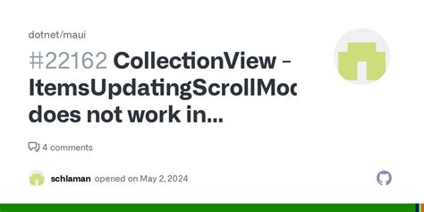 collectionview itemsupdatingscrollmode keepscrolloffset does not