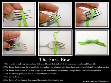 How To Make A Fork Bow