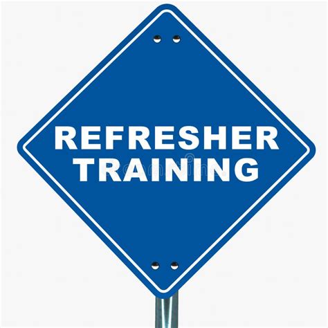 Refresher Training Stock Illustration Illustration Of Skill 32107598
