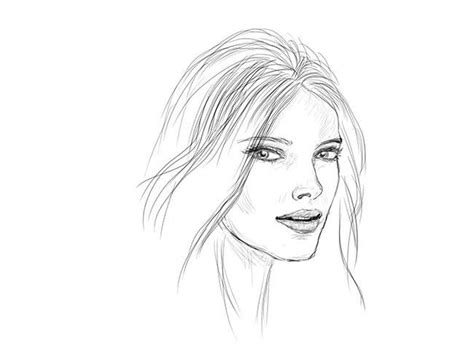 Как нарисовать лицо девушки поэтапно для начинающих 86 фото