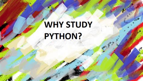 Five Reasons To Study Python In 2020 Eliday Juma