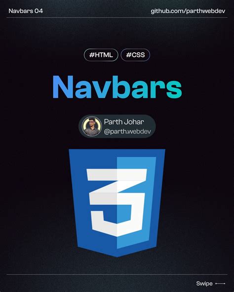 Parth Johar Web Development Javascript React Create Uiverse Inspired Navbar Html And Css