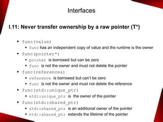 The C Coreguidelinesforsavercode PPT