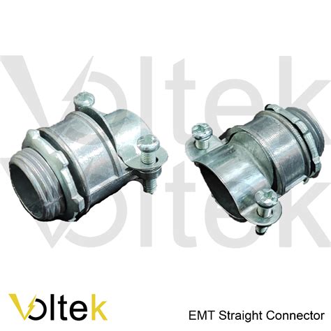 Emt Conduit Fittings And Emt Connector Size 12 34 1 Emt Straight