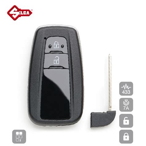 Silca Proximity Slot And Remote Vehicle Keys 2 Button Toy53ap18 Keytek