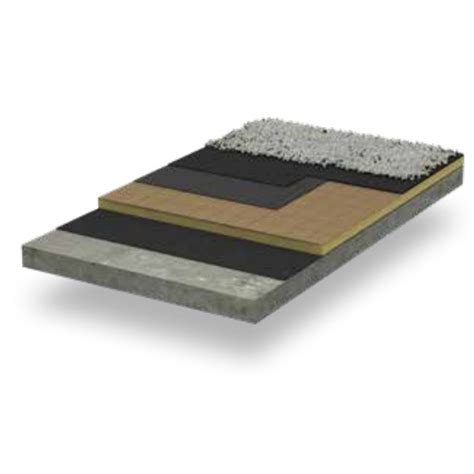 Panneau Isolant Toiture Terrasse Béton Et Bois Sous Protection Lourde Iko Enertherm Kr Alu R6