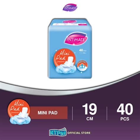P80 Intimate Mini Pad Wing 190mm 40s Shopee Malaysia