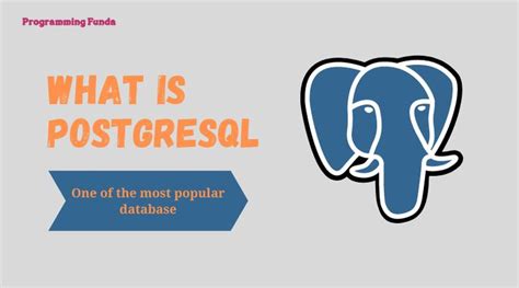 In This Postgresql Tutorial We Are Going To Learn All About Postgresql