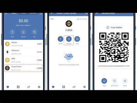 COMMENT RÉCUPÉRER UNE ADRESSE USDT TRC SUR TRUST WALLET YouTube