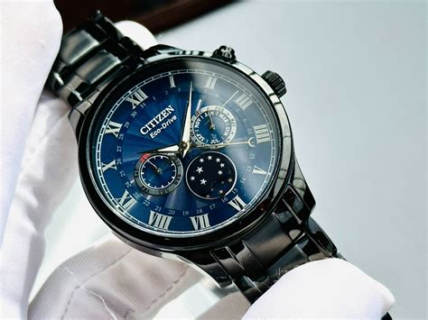 Citizen Eco Drive Ap1055 87l Moonphase Đồng Hồ Nam Phongwatch