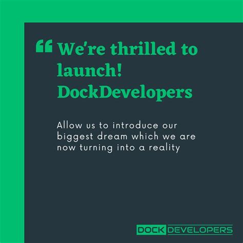 Dockdevelopers Posted On Linkedin