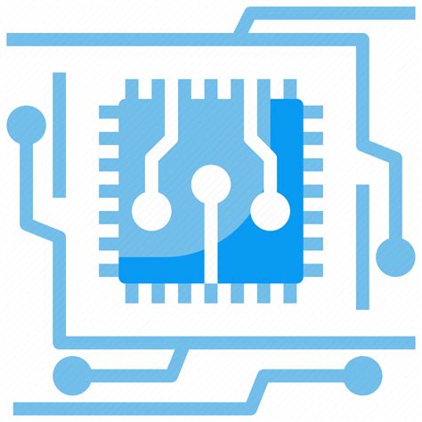 Cpu Semiconductor Microchip Technology Chip Processor Icon Download On Iconfinder
