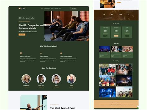 Wordpress Event Ticketing System Theme Template 2025