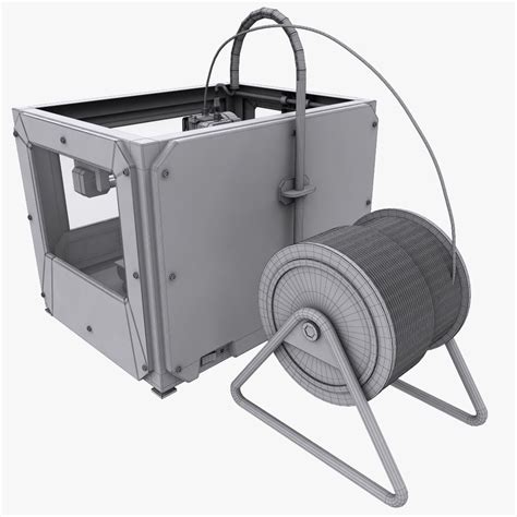 Makerbot Replicator 3d Printer 3d Model 19 Max Free3d