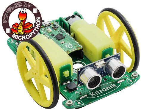 micropython le pico buggy de kitronik mchobby le blog
