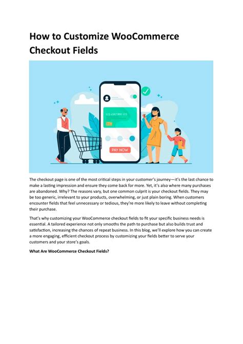 Ppt How To Customize Woocommerce Checkout Fields Powerpoint