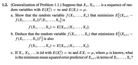 solved 1 2 generalization of problem 1 1 suppose that