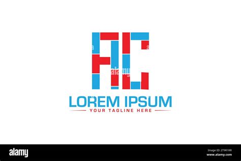 Ac Logo Design Creative And Professional Logo Design Stock Vector Image