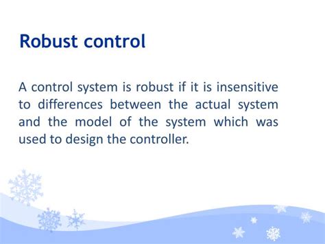 Ppt Robust Control Powerpoint Presentation Id2570851