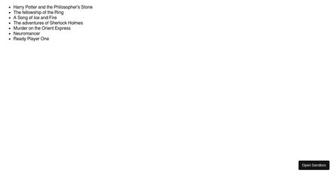 TS Bookstore C Codesandbox